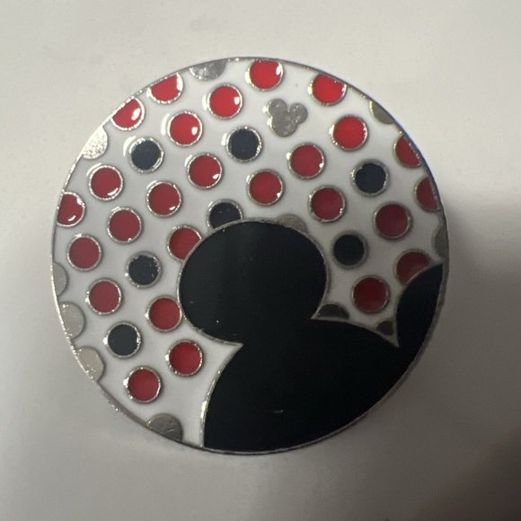 Disney | Other | Disney 20 Hidden Mickey Ears Silhouette With Red Black ...